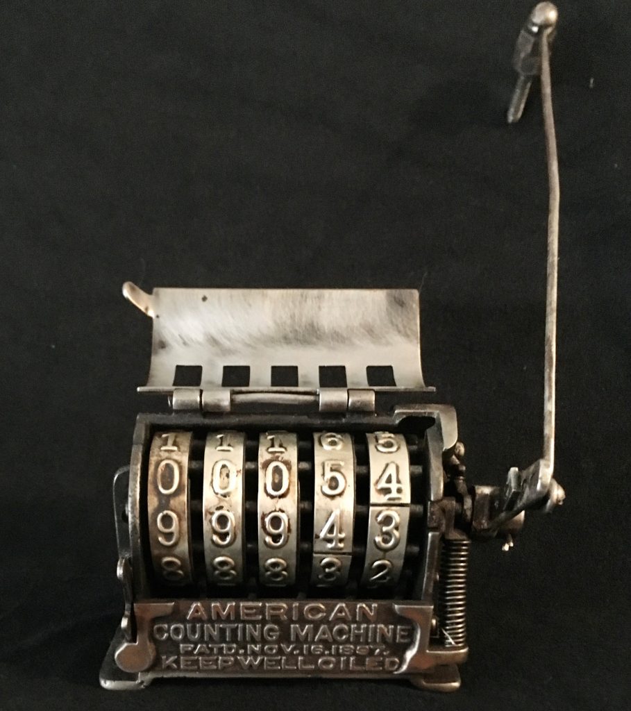 Antique American Counting Machine Patd.Nov.16.1897 – Fire & Earth ...